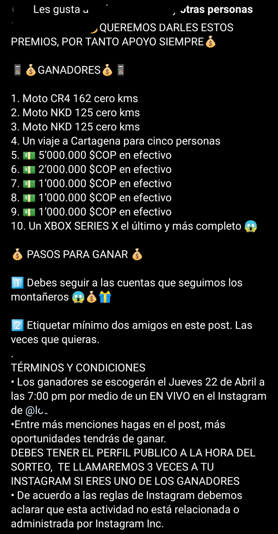 Cómo hacer un CONCURSO EN INSTAGRAM | Apps de sorteos gratis