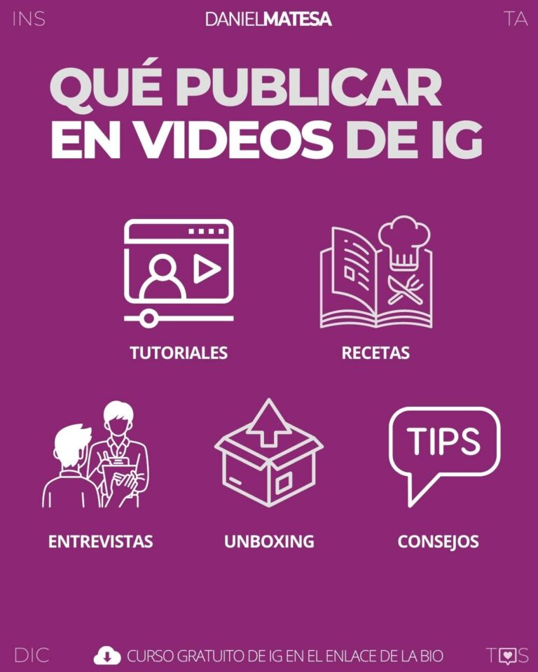 Diferencia entre reel y feed vs Post vs Stories / historias