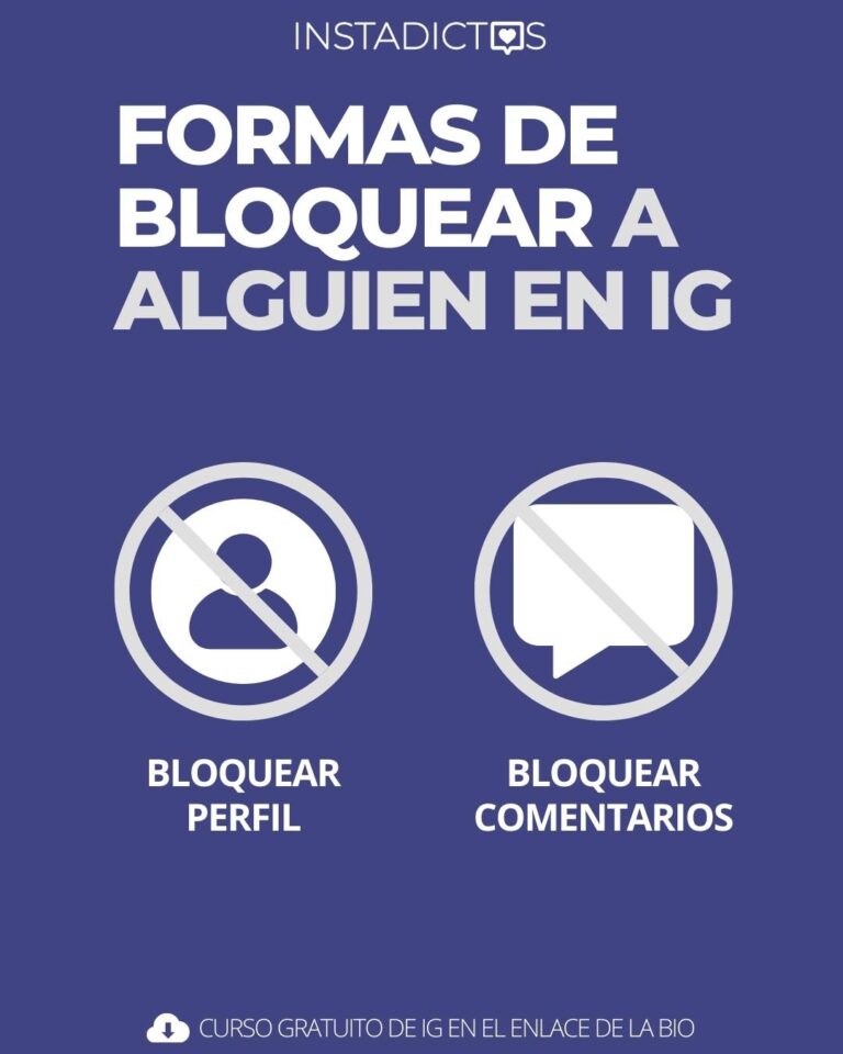 Cómo BLOQUEAR en Instagram o DESBLOQUEAR